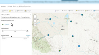 Problem: The Option to Rotate Point Feature Layer symbols is not Displayed in ArcGIS Online ...