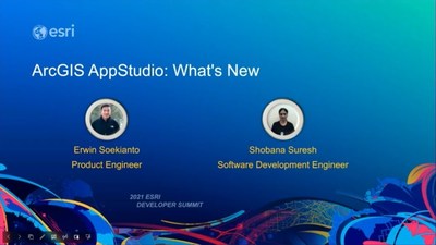 ArcGIS AppStudio: What's New - Esri Videos: GIS, Events, ArcGIS Products & Industries