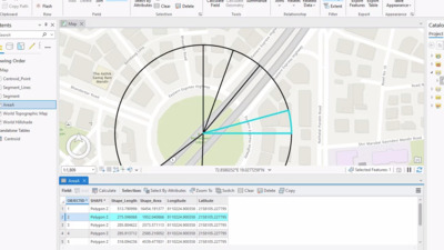Divide a Circle Polygon Feature Into Segments of a Specific Angle in ArcGIS Pro - Esri Videos ...