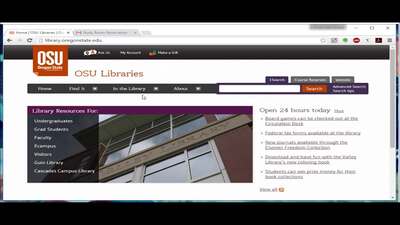Library Study Room Reservation Tutorial - OSU MediaSpace
