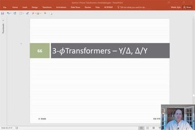 Three-Phase Transformers - Wye-Delta & Delta-Wye - OSU MediaSpace
