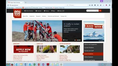 DM: Access Your Account - 2015 Oct 15 12:51:02 - OSU MediaSpace