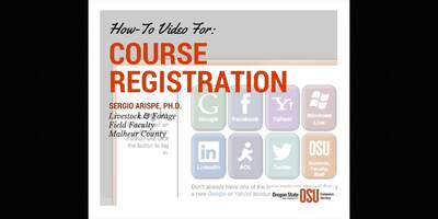 GEP/GIS Course Registration in Ideal-Logic - OSU MediaSpace