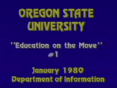 Oregon State University logos footage, January 1980 - OSU MediaSpace