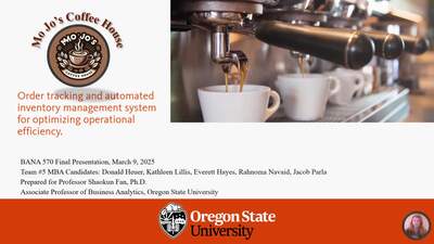 BANA 570 Data Management Team 5 Final Presentation - OSU MediaSpace