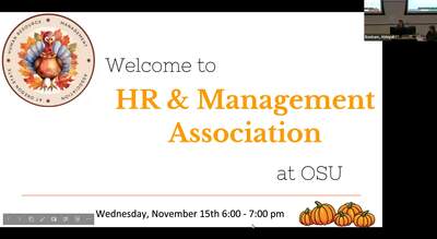 HRMA Meeting 11/15.2023 - OSU MediaSpace