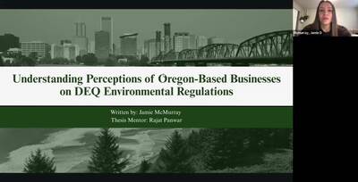 Clip of Clip of Final Thesis Presentation - OSU MediaSpace