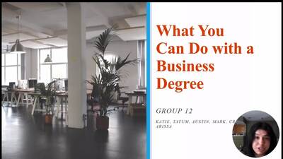 Group Presentation - OSU MediaSpace