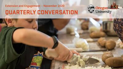 Extension and Engagement Quarterly Conversation November 2020 - OSU MediaSpace