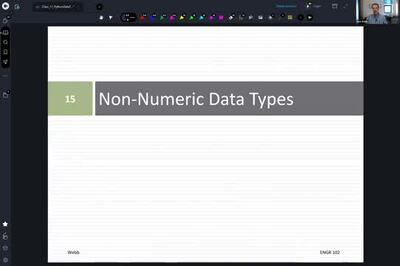 Non-Numeric Data Types - OSU MediaSpace