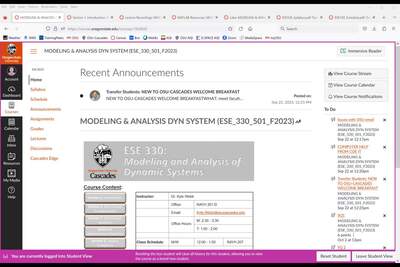 ESE 330 - Class 1 - 09/27/23 - OSU MediaSpace
