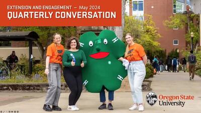 Extension and Engagement Quarterly Conversations May 17, 2024 - OSU MediaSpace
