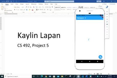 CS 492, Project 5 - OSU MediaSpace