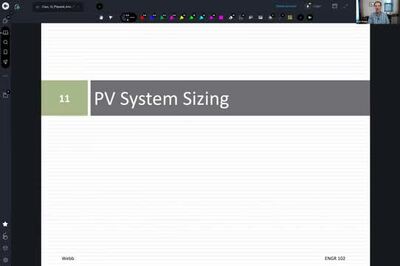 PV System Sizing - OSU MediaSpace