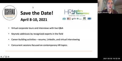OSHRMA Emerging HR Professionals Panel (March 3rd, 2021) - OSU MediaSpace