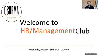 OSHRMA Employment Law with Engrav Law (October 28th 2020) - OSU MediaSpace