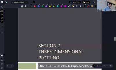 ENGR 103 - Class 12 - 05/07/25 - OSU MediaSpace