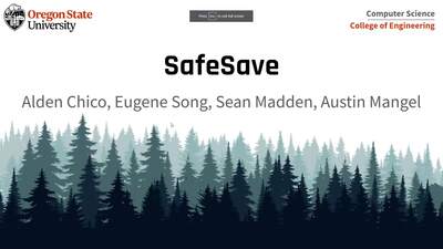 SafeSave - Progress Report #1 Video . - OSU MediaSpace