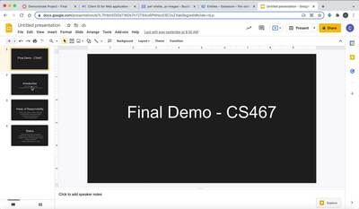 CS467 Final - Chris Chua - OSU MediaSpace