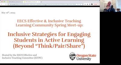 EECS Effective & Inclusive Teaching Spring Meet-Up: Inclusive Strategies for Engaging Students ...