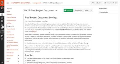 WK27 Project Document Final Submission ECE 443 - OSU MediaSpace