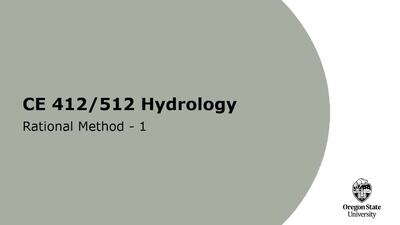 CE 412-512 - Lecture 2 Part 1 - OSU MediaSpace