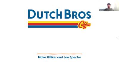 Team 24 Dutch Bros Video Presentation - OSU MediaSpace