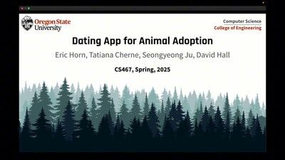 Pawfect Match - Demonstration Video - OSU MediaSpace