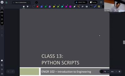 ENGR 102 - Class 13 - 02/19/25 - OSU MediaSpace