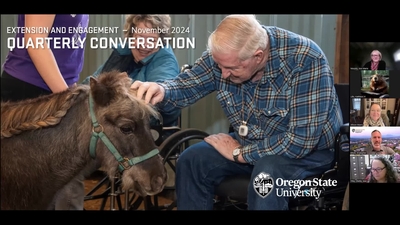 Oregon State University, Division of Extension and Engagement Quarterly Conversation 11-15-2024 ...
