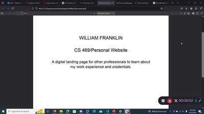 Week 9 Progress Report - OSU MediaSpace