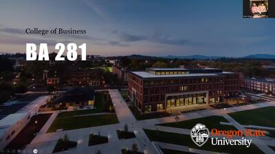 Week 1 - OSU MediaSpace