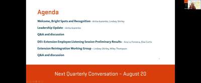 Extension and Engagement Quarterly Conversation May 21, 2021 - OSU MediaSpace