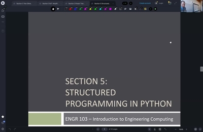ENGR 103 - Class 7 - 04/24/23 - OSU MediaSpace