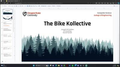 Bike Kollective Progress Report 5 - OSU MediaSpace