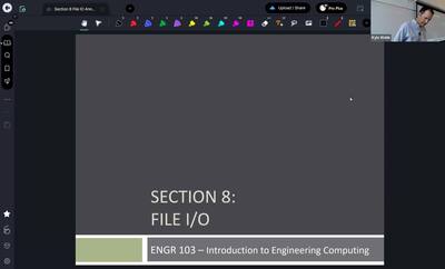 ENGR 103 - Class 14 - 05/14/25 - OSU MediaSpace