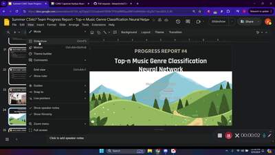 Progress Report #4 - OSU MediaSpace