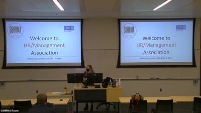 OSHRMA Meeting: SHRM Certification (Oct. 13, 2021) - OSU MediaSpace