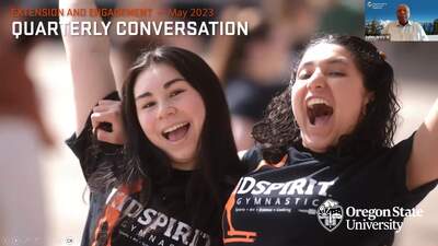 Extension and Engagement Quarterly Conversation May 19, 2023 - OSU MediaSpace