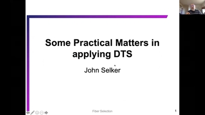 John Selker (OSU): Some Practical Matters in Applying DTS - OSU MediaSpace