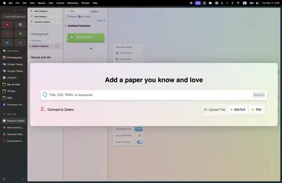 Research Assignment 6 ResearchRabbit interaction - OSU MediaSpace