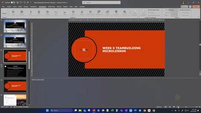 CEM263: Team Building Microlesson #5 - OSU MediaSpace