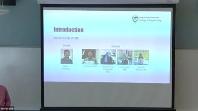 AI Seminar 73: Weng-Keen Wong - OSU MediaSpace