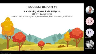 Stock Market Trading using Artificial Intelligence - Progress Report #3 - OSU MediaSpace