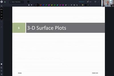 3-D Surface Plots - OSU MediaSpace