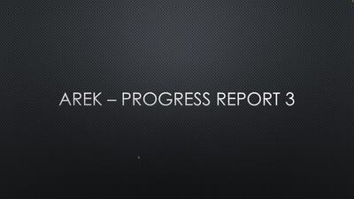 Arek Engstrom - Sprint 3 Progress Report - OSU MediaSpace