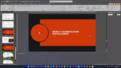CEM263: Team Building Microlesson #9 - OSU MediaSpace
