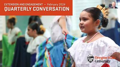 Extension and Engagement Quarterly Conversation February 16, 2024 - OSU MediaSpace