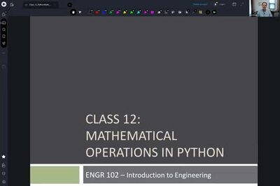 Basic Math Operations in Python - OSU MediaSpace