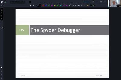 Spyder Debugger - OSU MediaSpace